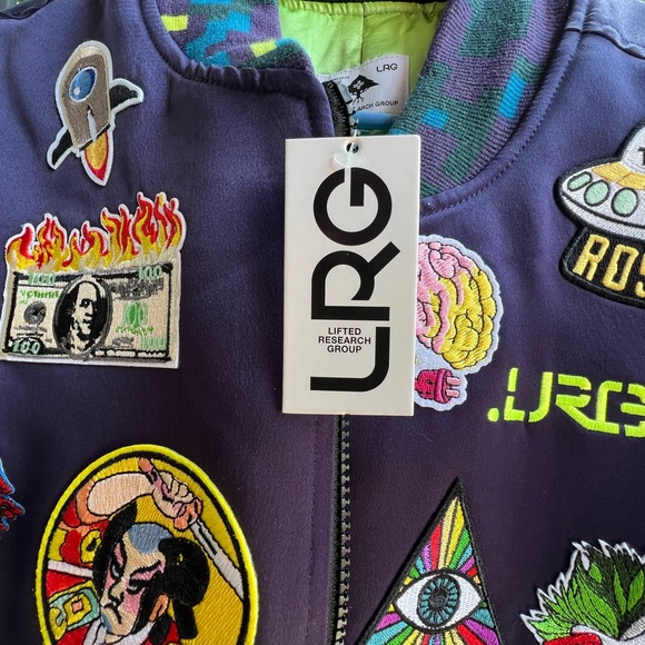 Lrg | Jackets & Coats | Lrg Custom Patch Jacket Xl | Poshmark